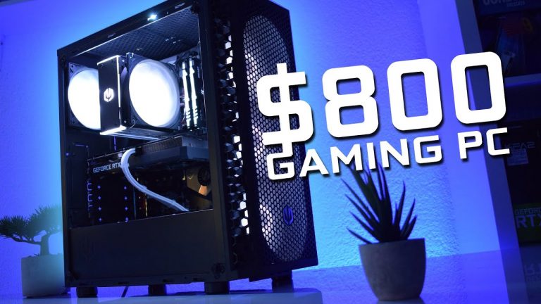Best Gaming PC Build Under $800 for 1080p & 1440p Performance