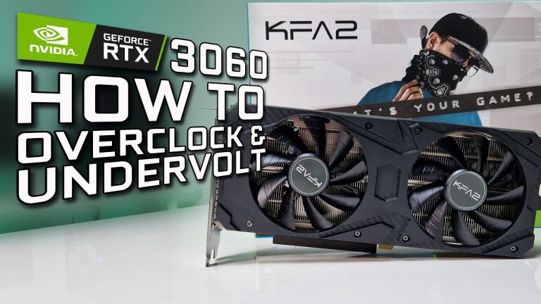 How to overclock RTX 3060: overclocking and undervolting tutorial ...