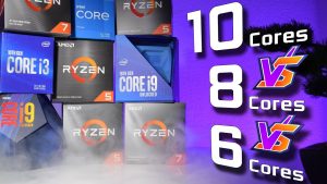 The Impact of CPU Core Count on Gaming and Streaming Performance: 6, 8 ...